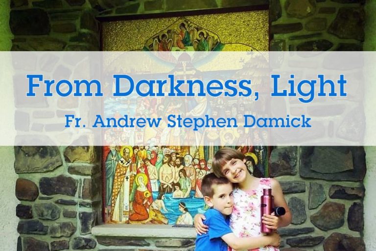 From Darkness, Light — Fr. Andrew Stephen Damick