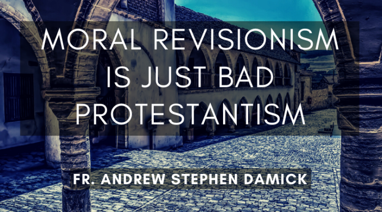 Moral Revisionism is Just Bad Protestantism — Fr. Andrew Stephen Damick