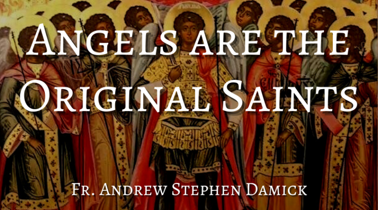 Angels are the Original Saints — Fr. Andrew Stephen Damick